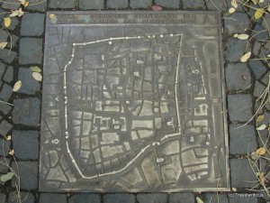 The ancient town wall of Cologne